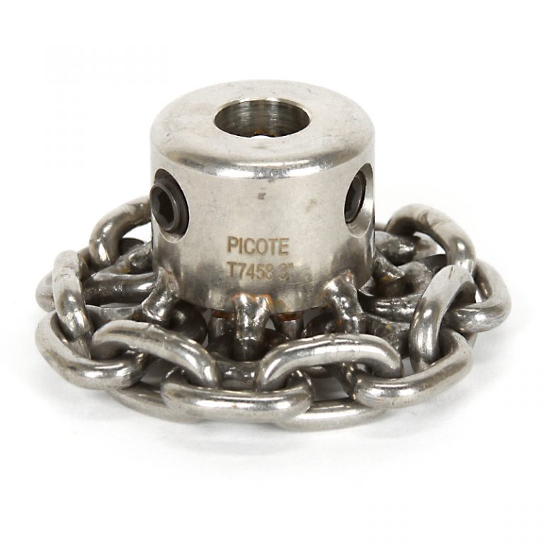 PVC Cyclone Chains for 1/2" Shaft | HammerHead Trenchless Supplies